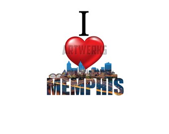 I Love Memphis - Etsy