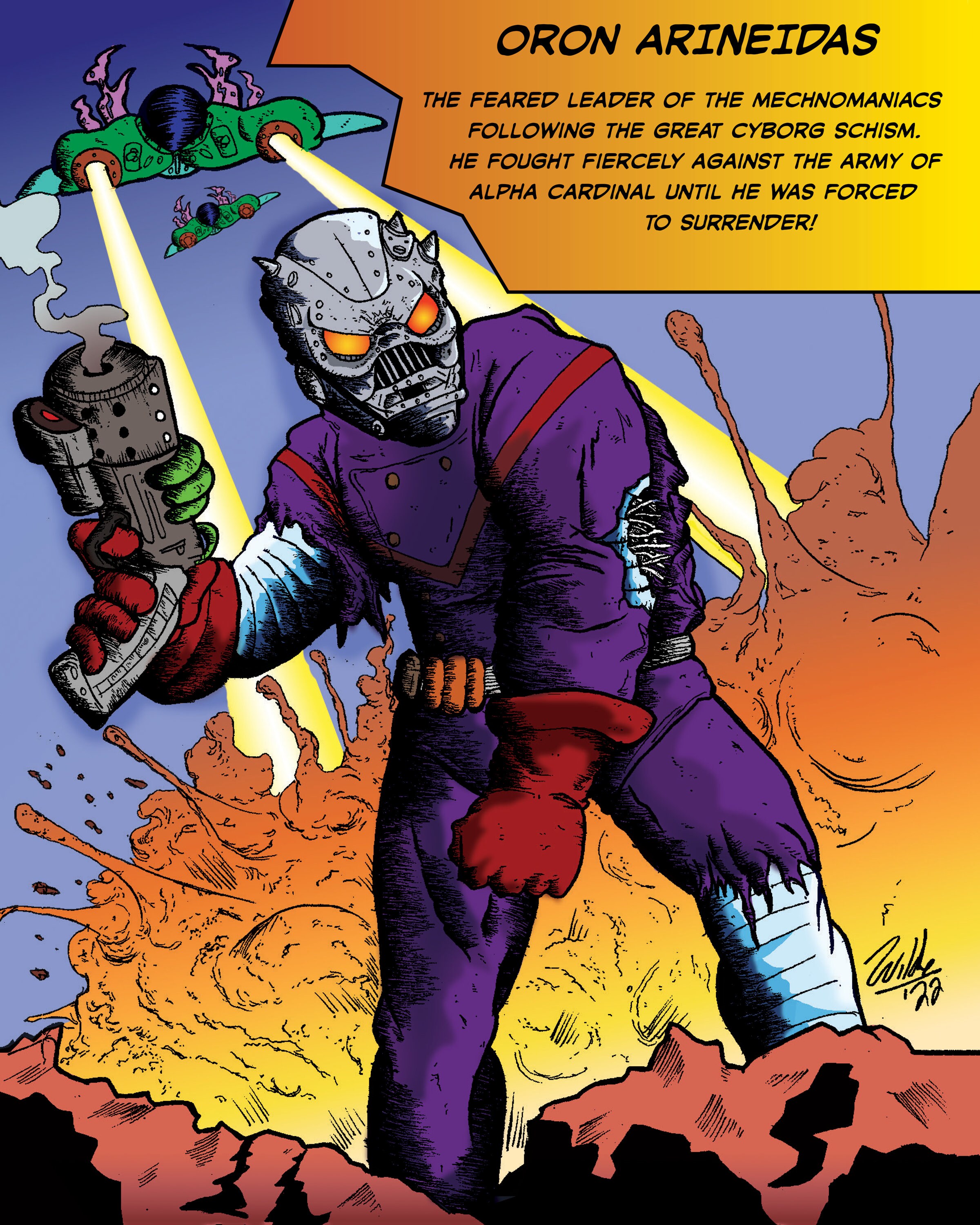 DESTRUCTO BOY: the Era of Alpha Cardinal! (part 1 of 2) - Etsy