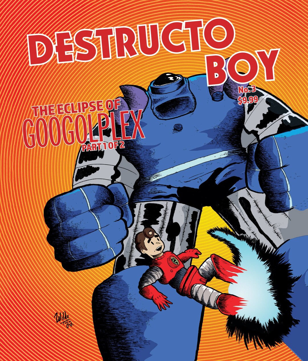 DESTRUCTO BOY: the Eclipse of GOOGOLPLEX part 1 of 2 - Etsy