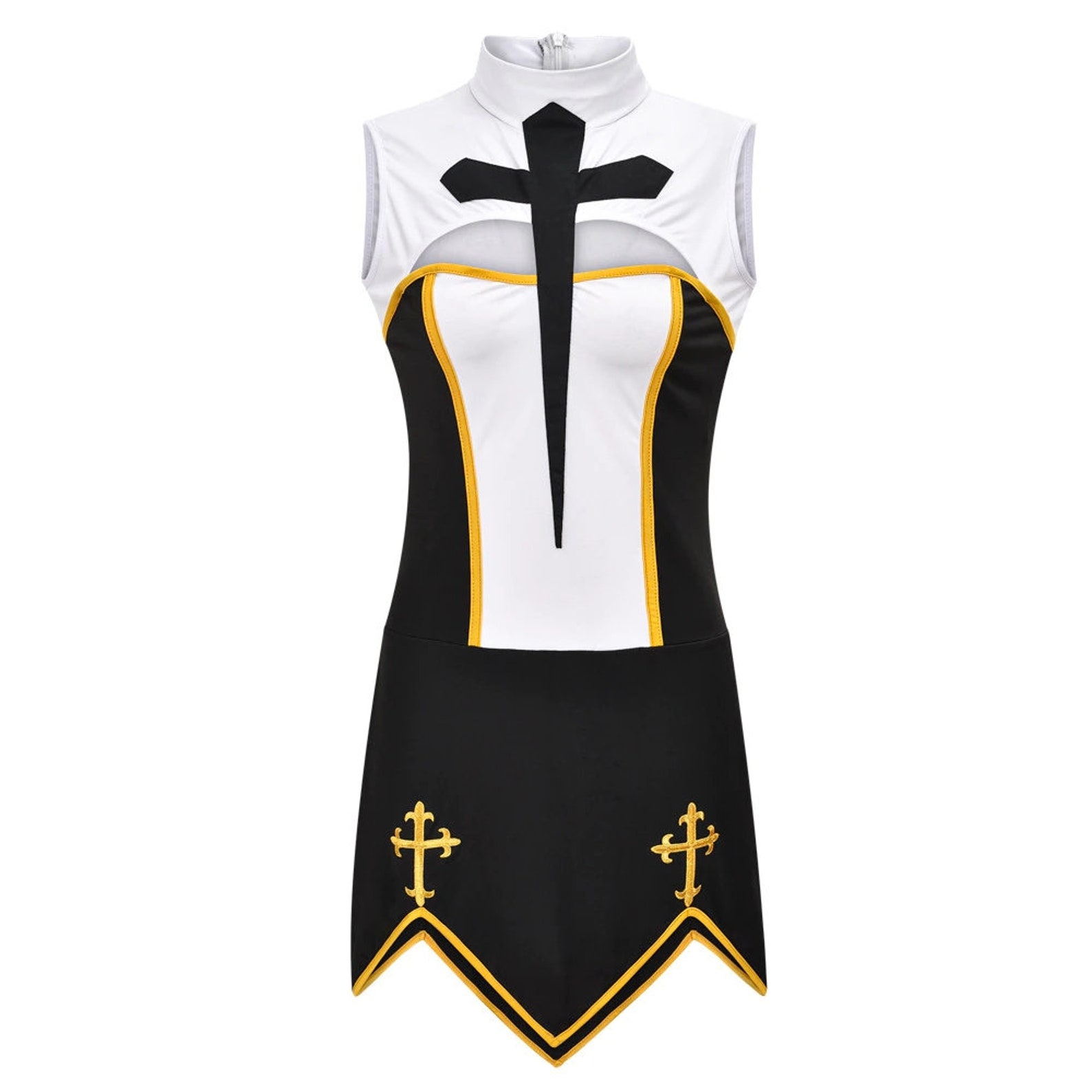 Sexy Nun Costume Sexy Nun Outfit Sexy Cosplay Costume Etsy