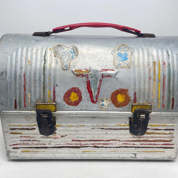 1950s Lunch Box - Etsy