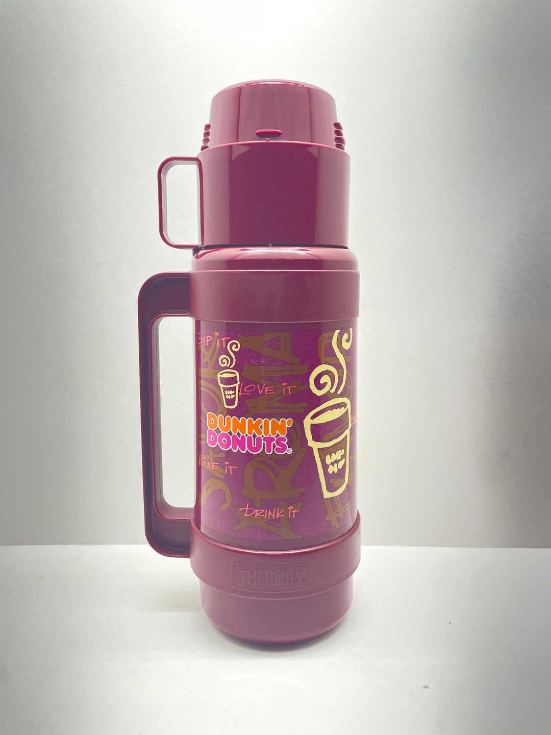 Vintage Dunkin Donuts 1 Liter Coffee Tea Cup Mug Travel - Etsy