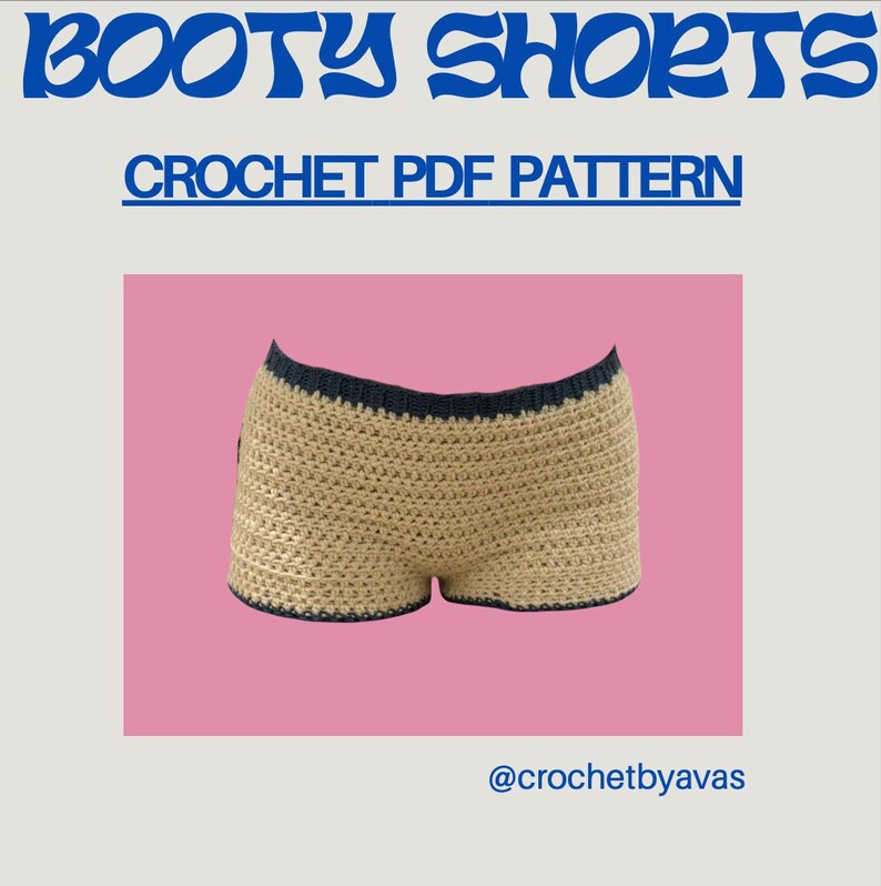 Crochet Shorts Pattern - Etsy