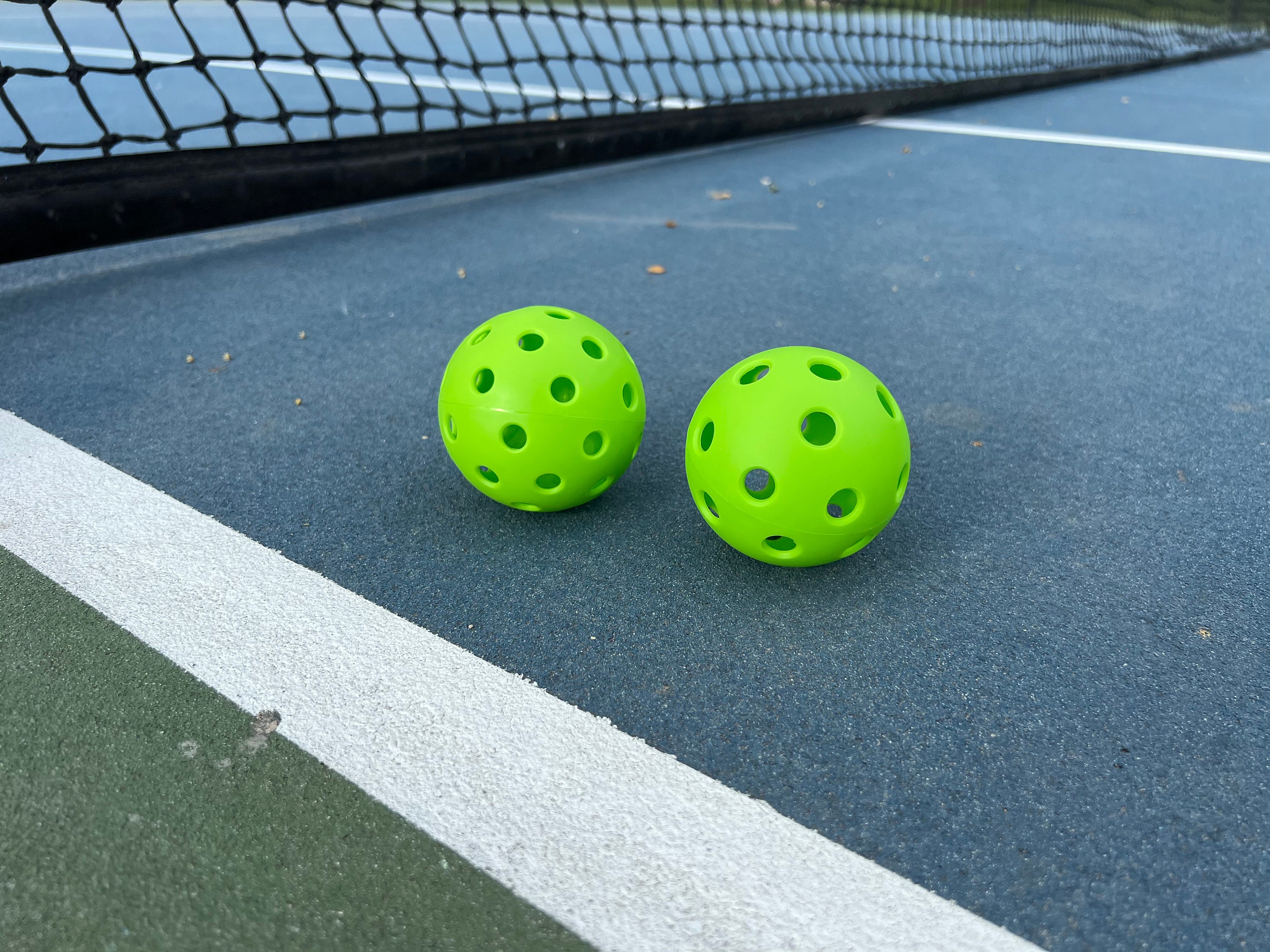 Pickley Green Pickleball Balls 3 Pack - Etsy