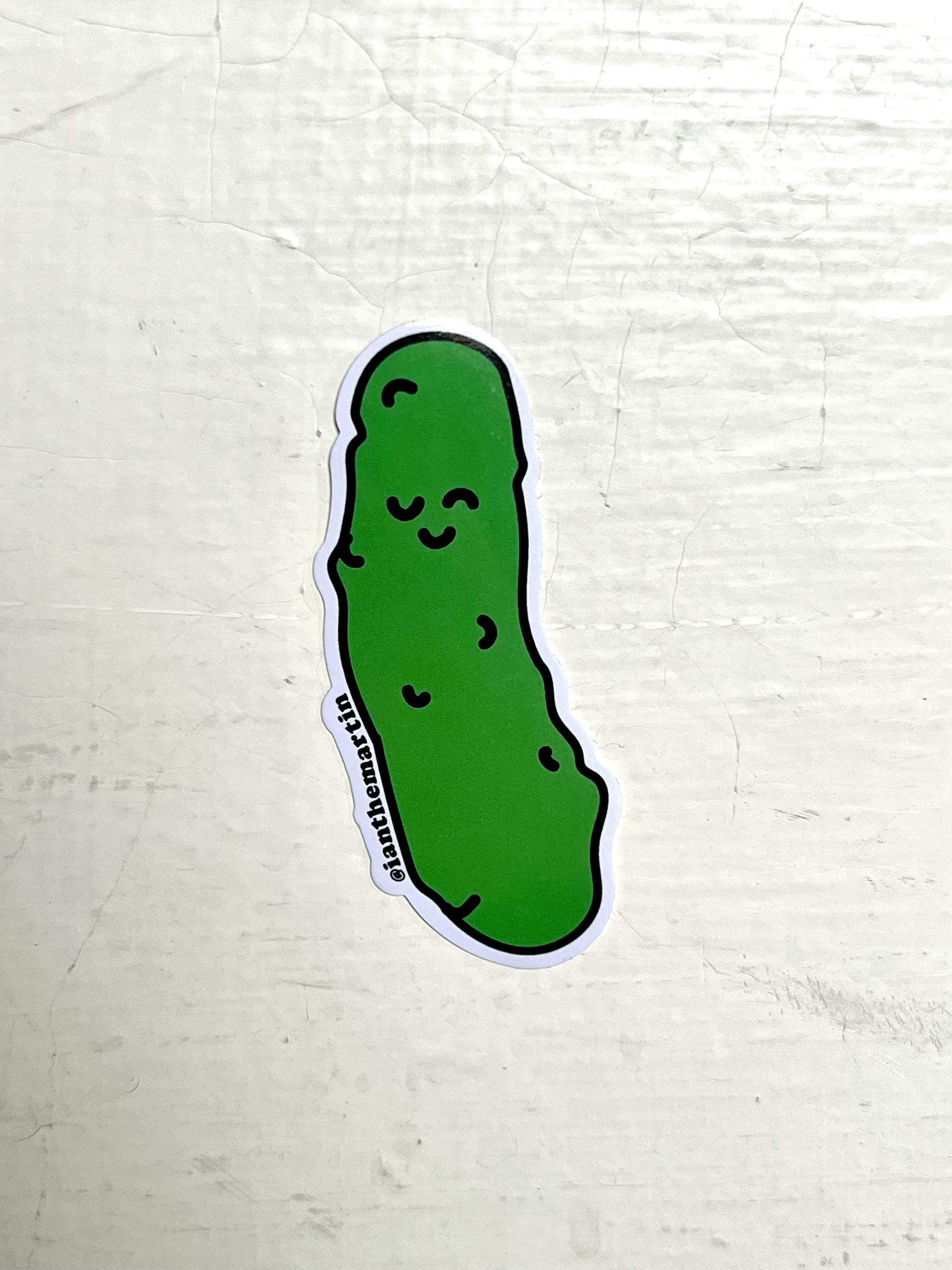 The Sticky Pickle Sticker - Etsy