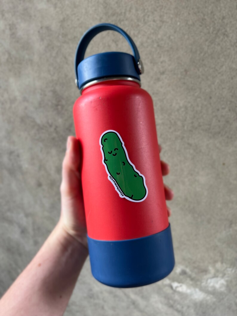 The Sticky Pickle Sticker - Etsy