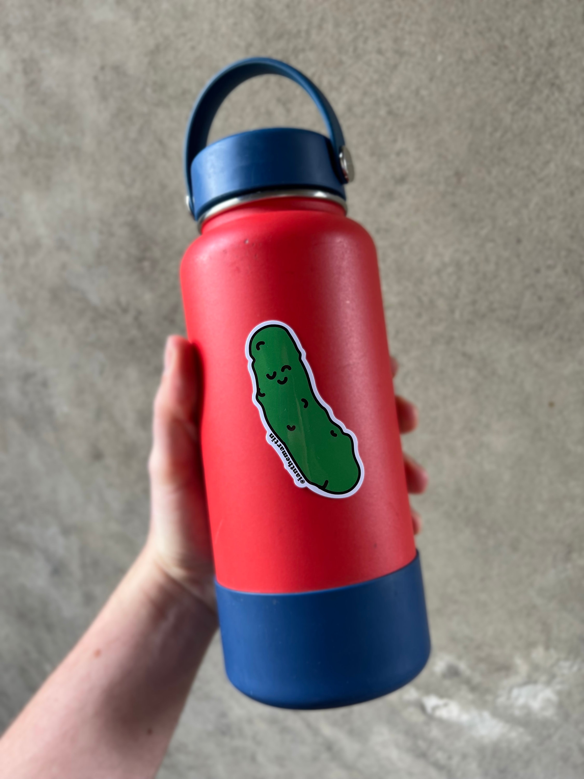 The Sticky Pickle Sticker - Etsy