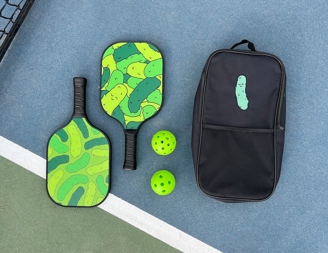 The Pickle Paddle 2 Pack: Bag & Balls FREE - Etsy