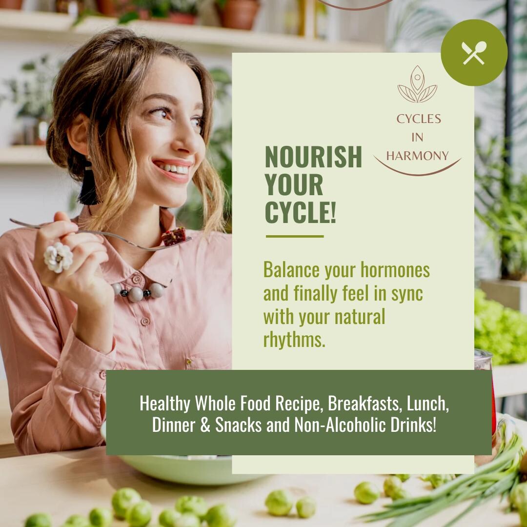 Hormonal Harmony: Luteal Phase Meal Plan for Energy & Balance. Period ...