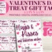 Preschool Valentines Exchange Cards for Classroom Valentines Day Party ...