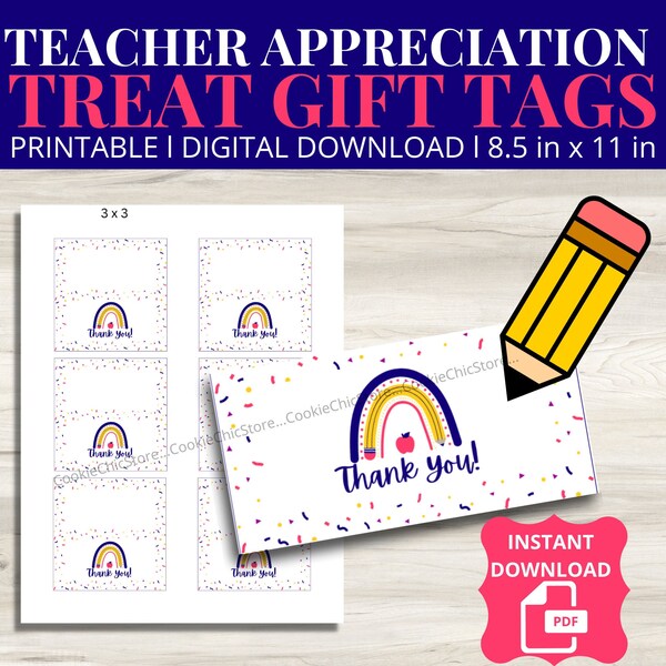 Goody Bag Topper - Etsy