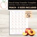 Royal Icing Peaches, Royal Icing Peach Transfer, Icing Transfer Sheets ...