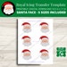 Santa Royal Icing Transfer Sheet, Christmas Royal Icing Transfer ...
