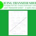 Leaf Royal Icing Transfer Sheet Leaves Royal Icing Transfer Printable ...