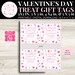 Printable Valentine Gift Tags for Classroom Valentines - Etsy
