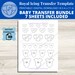 Royal Icing Transfer Sheet for Baby Shower, Royal Icing Transfer ...