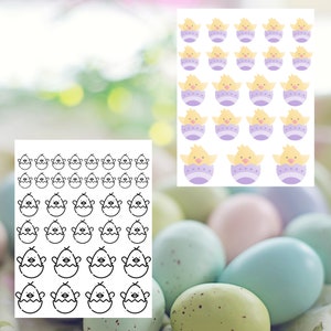 Easter Royal Icing Transfer Templates, Royal Icing Transfer Sheets ...