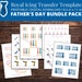 Royal Icing Transfer Sheet Fathers Day Template Tool Transfer - Etsy