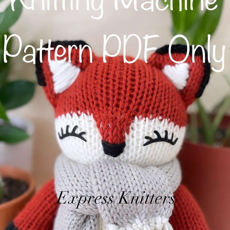 Fox Knitting - Etsy