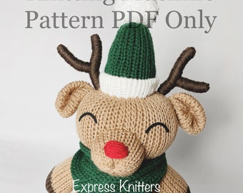 Elf Gnome Knitting Machine Pattern PDF ONLY Addi (Download Now) - Etsy