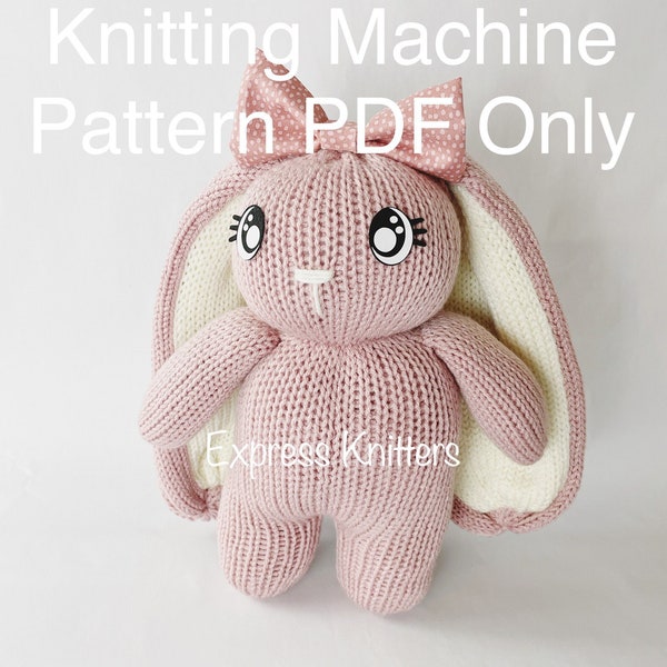 Lop Earred Bunny Sewing Pattern - Etsy