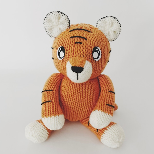 Tiger Knitting Patterns - Etsy