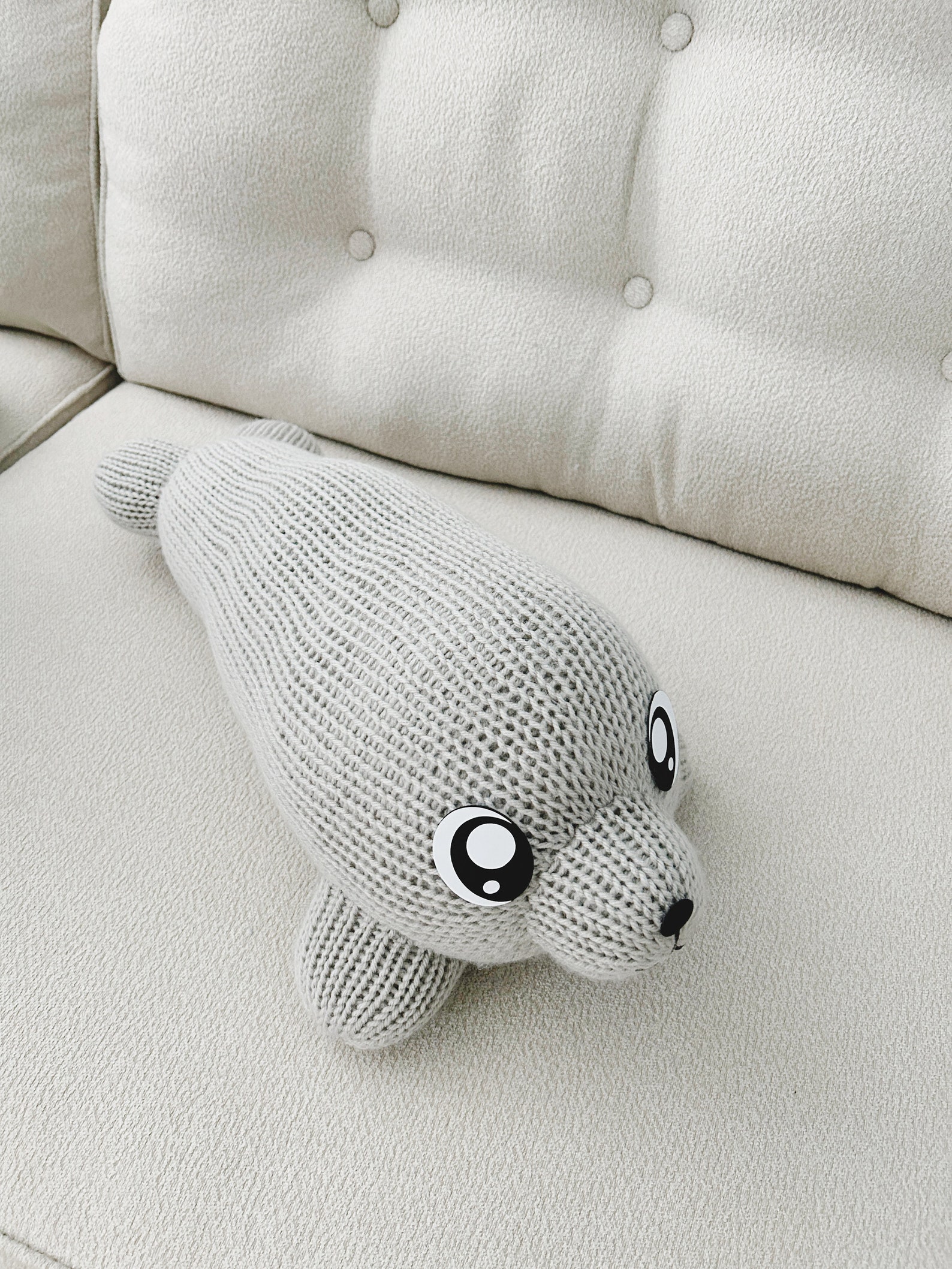 Giant and Baby Seal Knitting Machine Pattern PDF ONLY - Etsy