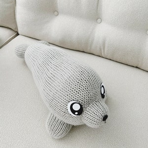 Giant and Baby Seal Knitting Machine Pattern PDF ONLY - Etsy