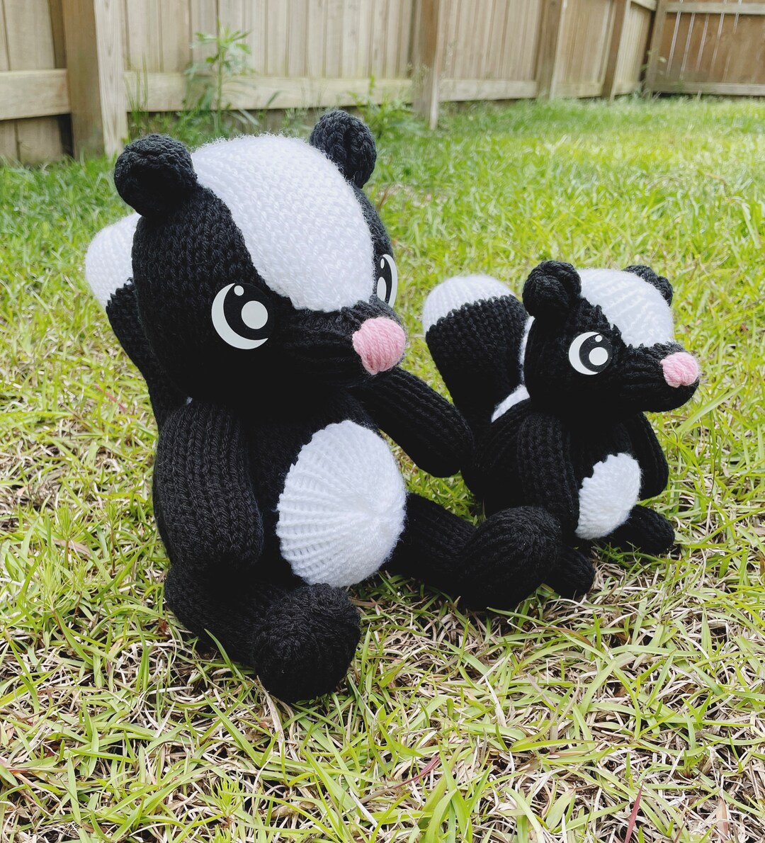 Skunk Knitting Machine Pattern PDF ONLY Addi Sentro - Etsy
