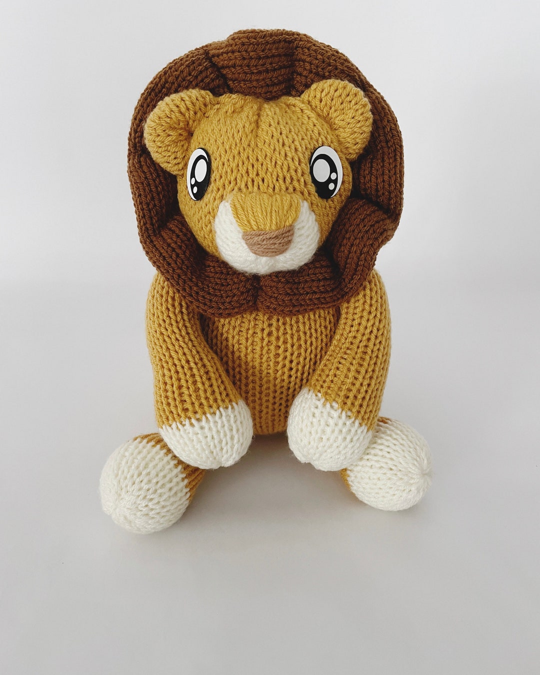 Lion Knitting Machine Pattern PDF ONLY - Etsy