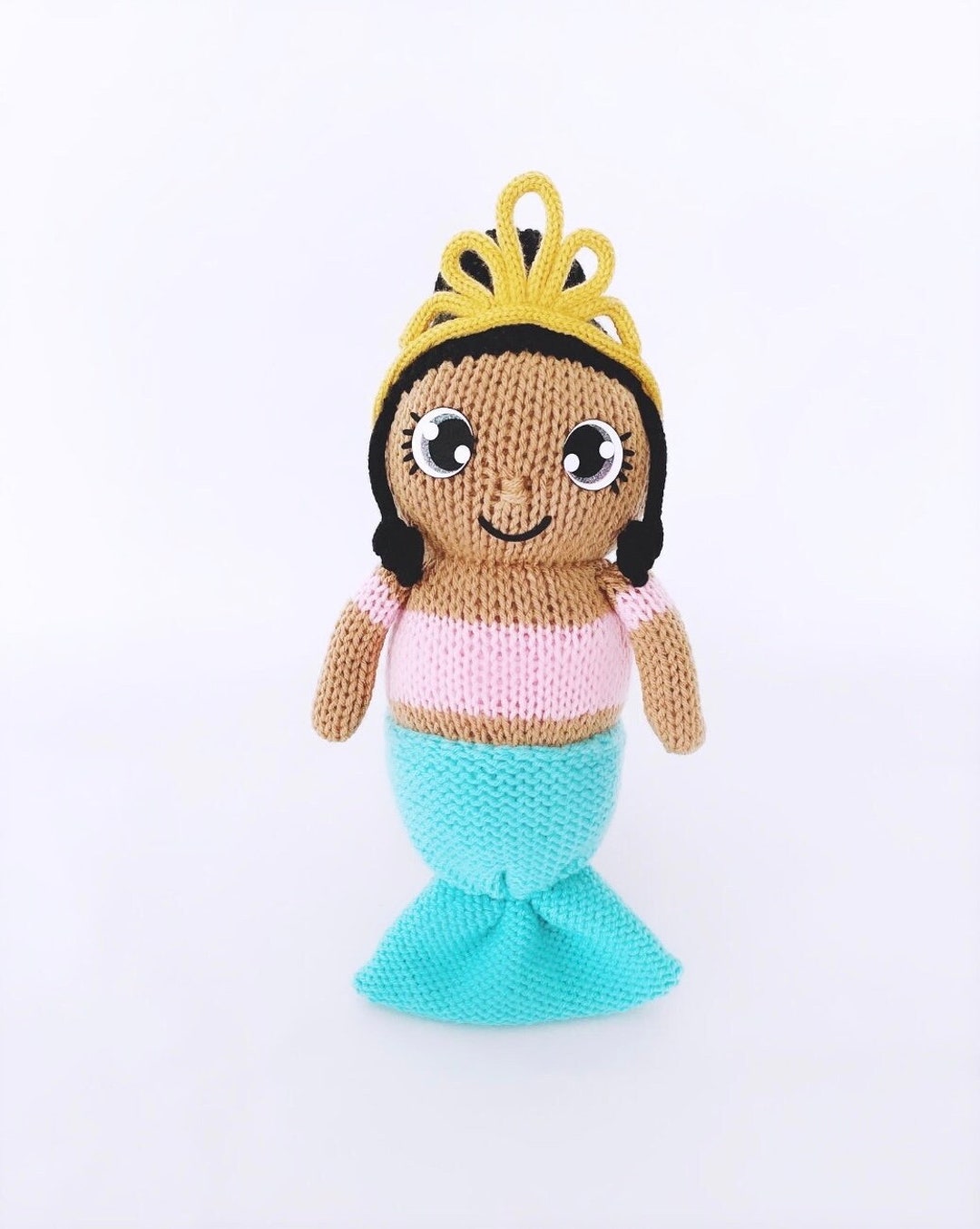 Mermaid Princess Knitting Machine Pattern PDF Addi Sentro - Etsy