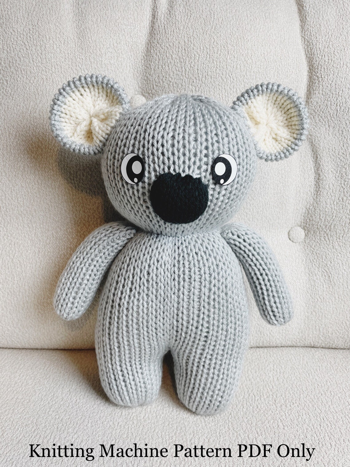 Koala Knitting Machine Pattern PDF ONLY Addi Sentro - Etsy