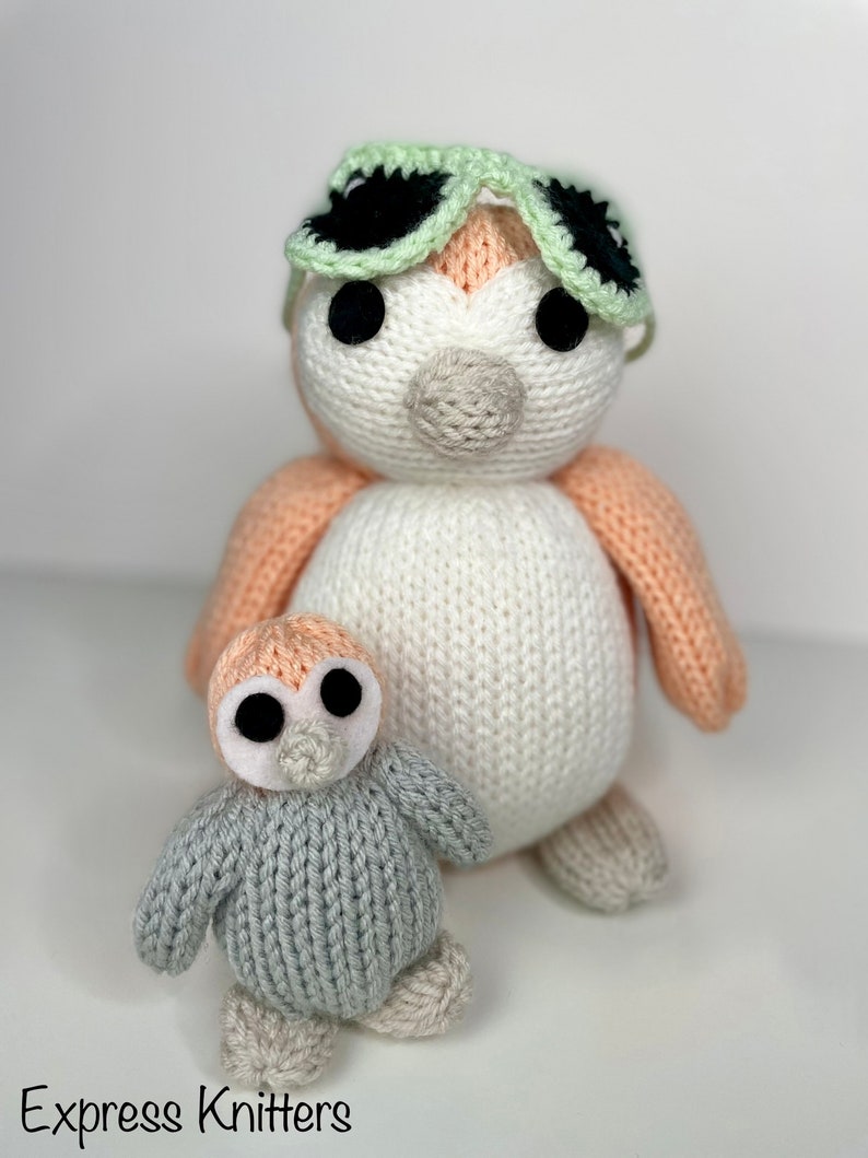 Penguins Knitting Machine Pattern PDF ONLY Addi Sentro - Etsy