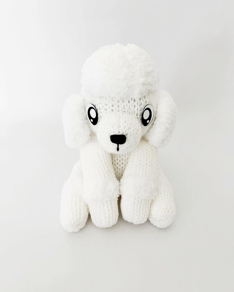 Poodle Knitting Machine Pattern PDF ONLY - Etsy
