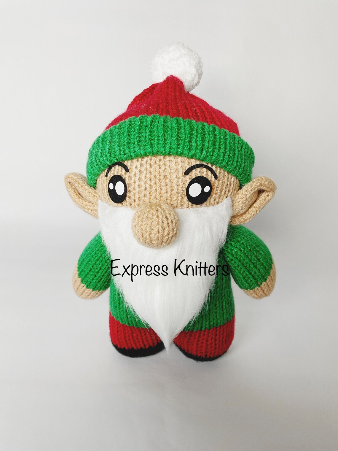 Elf Gnome Knitting Machine Pattern PDF ONLY Addi Sentro - Etsy