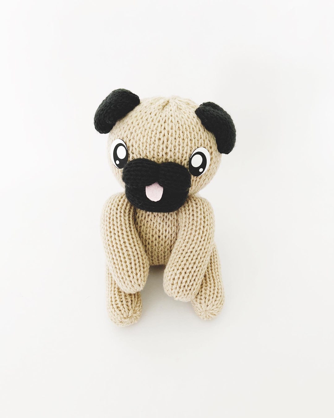 Pug Knitting Machine Pattern PDF ONLY - Etsy