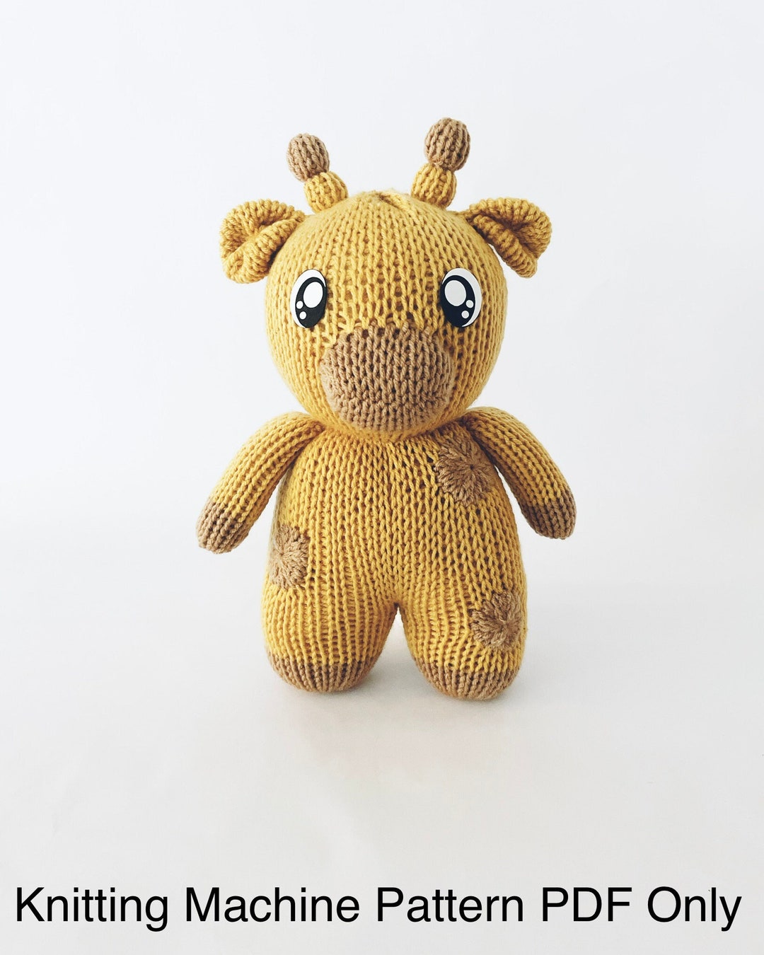 Giraffe Knitting Machine Pattern PDF ONLY Addi Sentro - Etsy