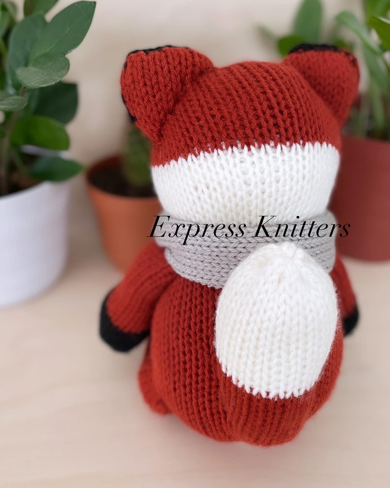 Fox Knitting Machine Pattern PDF ONLY - Etsy