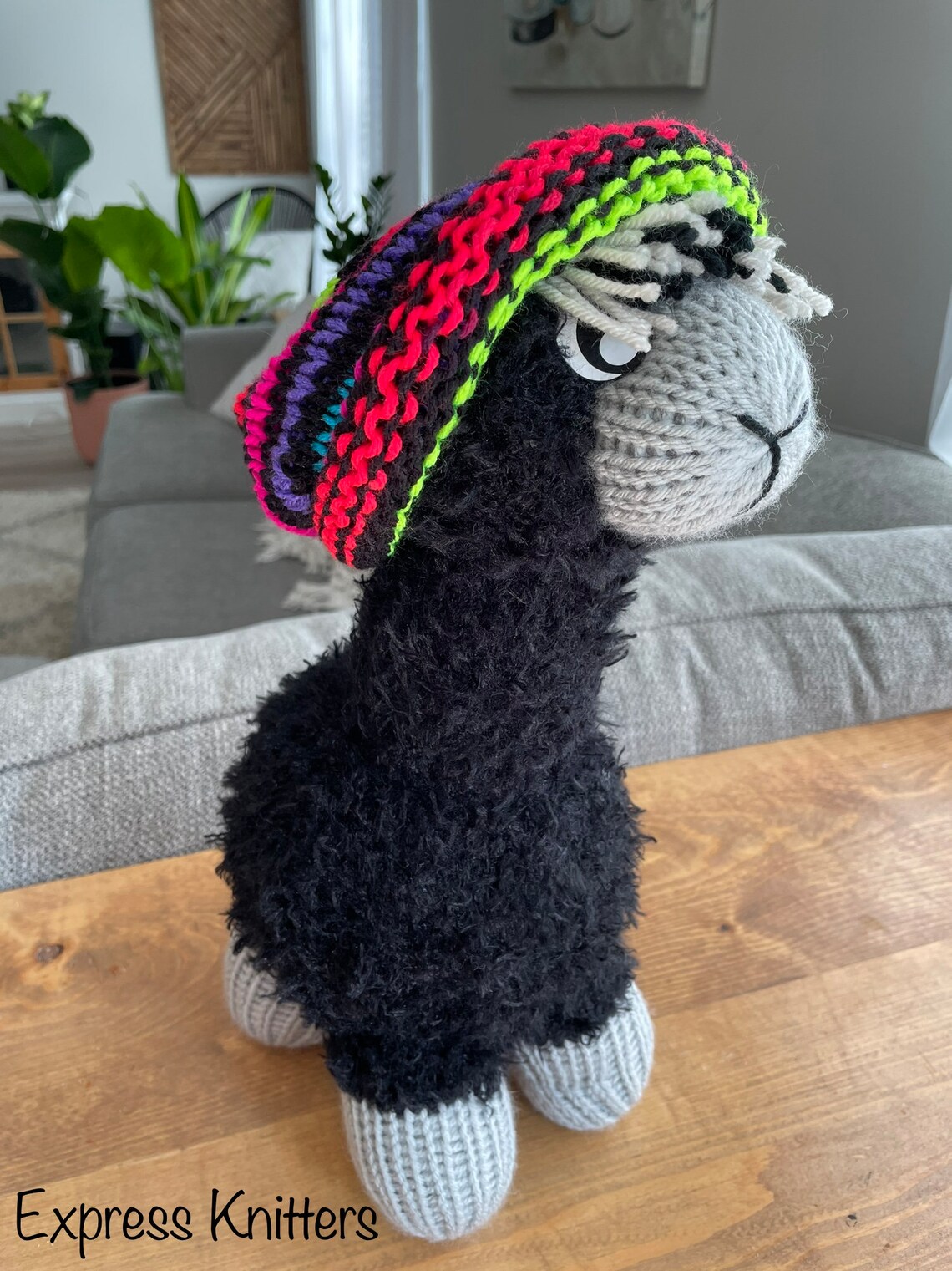 Alpaca Llama Alpacas Collection Knitting Machine Pattern PDF - Etsy