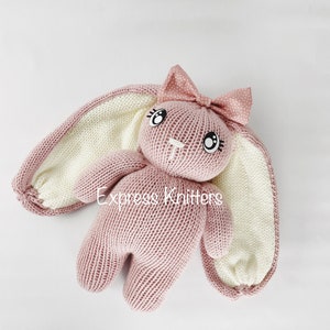 Bunny-floppy Ears Knitting Machine Pattern PDF ONLY - Etsy