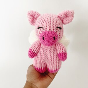 Flying Pig Knitting Machine Pattern PDF ONLY Addi Sentro - Etsy