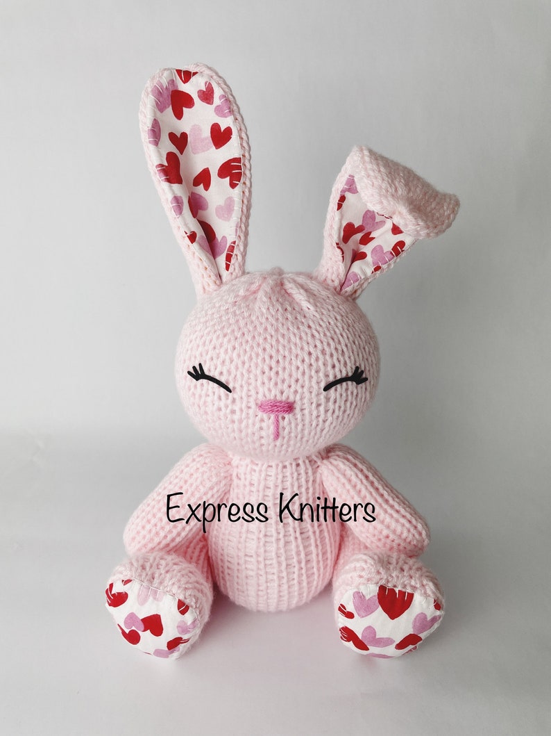 Bunny Knitting Machine Pattern PDF ONLY Addi Sentro - Etsy