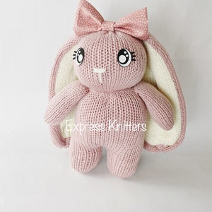 Bunny-floppy Ears Knitting Machine Pattern PDF ONLY - Etsy