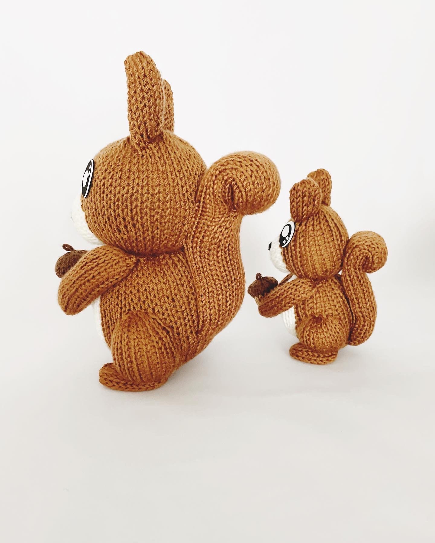 Squirrel Knitting Machine Pattern PDF ONLY Addi Sentro - Etsy