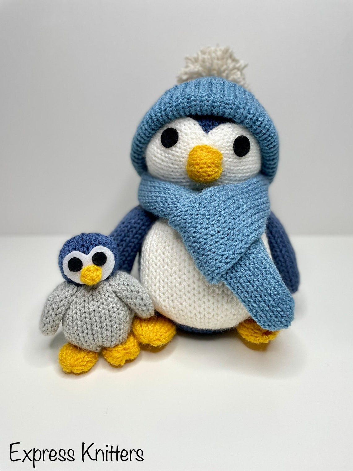 Penguins Knitting Machine Pattern PDF ONLY Addi Sentro - Etsy
