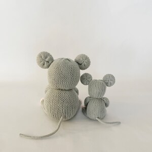Mouse Knitting Machine Pattern PDF ONLY Addi Sentro - Etsy