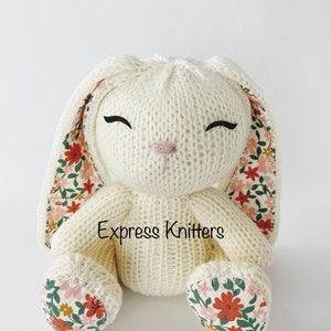 Bunny Knitting Machine Pattern PDF ONLY Addi Sentro - Etsy