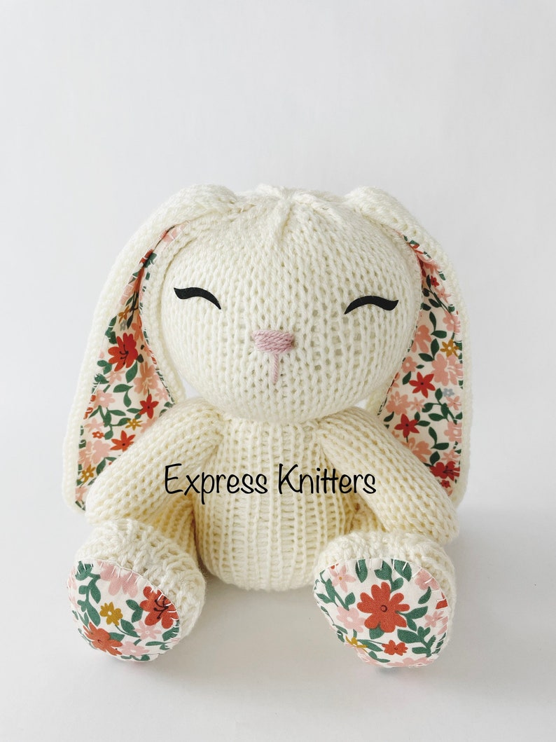Bunny Knitting Machine Pattern PDF ONLY Addi Sentro - Etsy