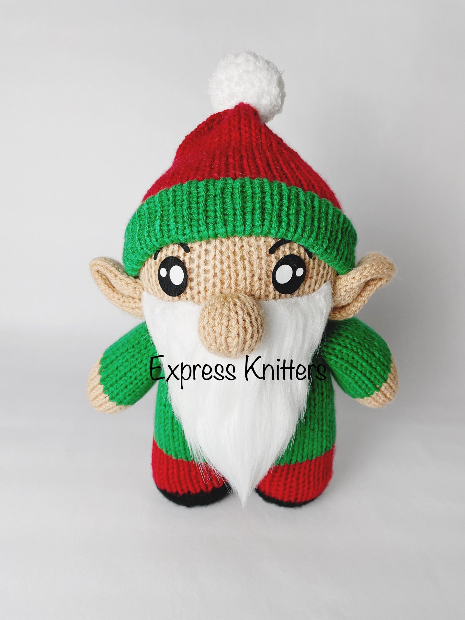 Elf Gnome Knitting Machine Pattern PDF ONLY Addi Sentro - Etsy