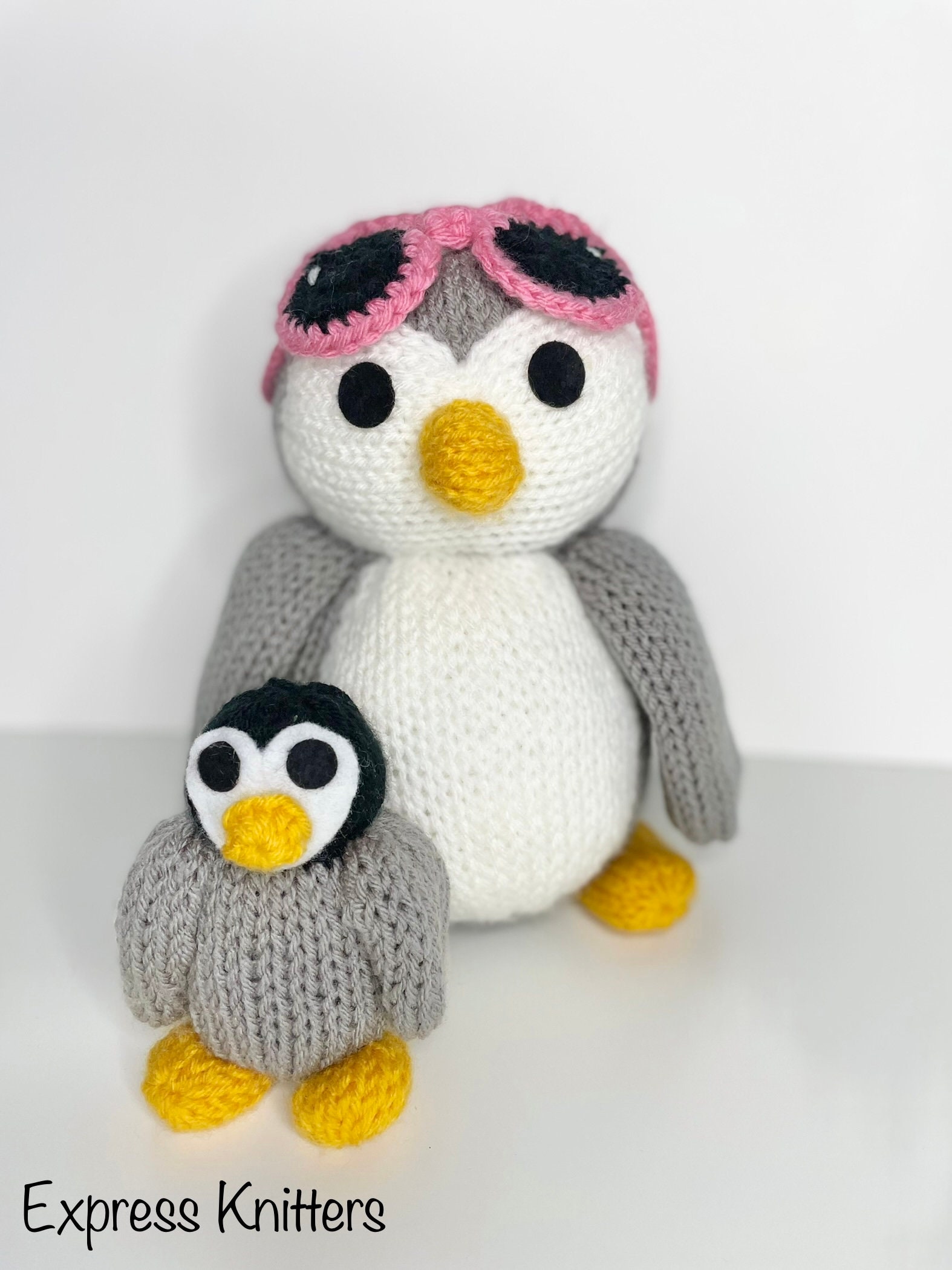 Penguins Knitting Machine Pattern PDF ONLY Addi Sentro - Etsy